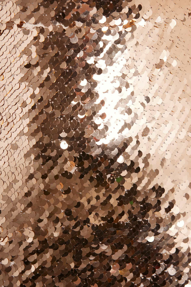 Eclipse Sequin Valerie Micro Mini Dress – Gold | Needle & Thread